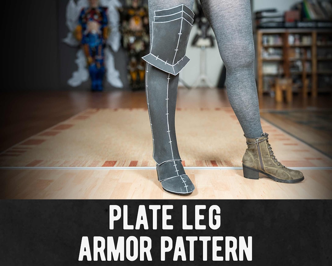 Plate Leg Armor Pattern - Digital Download | PDF - Etsy