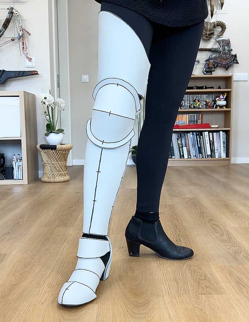 Paladin Leg Armor Pattern - Digital Download | PDF - Etsy