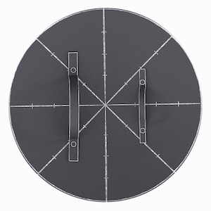 Round Shield Foam Pattern - Digital Download | PDF - Etsy