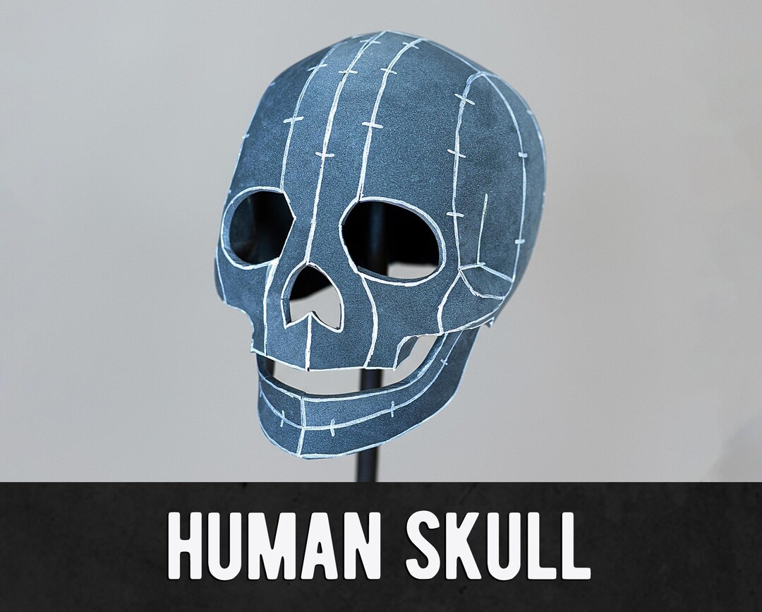 Human Skull Pattern - Digital Download | PDF - Etsy