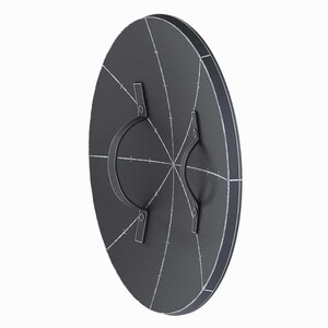 Round Shield Foam Pattern - Digital Download | PDF - Etsy