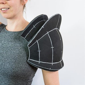 Shoulder Armor EVA Foam Cosplay Pattern Collection 2 - 5 Different ...