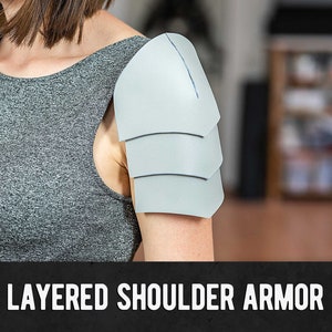 Layered Shoulder Armor Pattern - Digital Download | PDF - Etsy