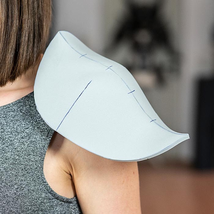 Curly Shoulder Armor Pattern Digital Download PDF - Etsy