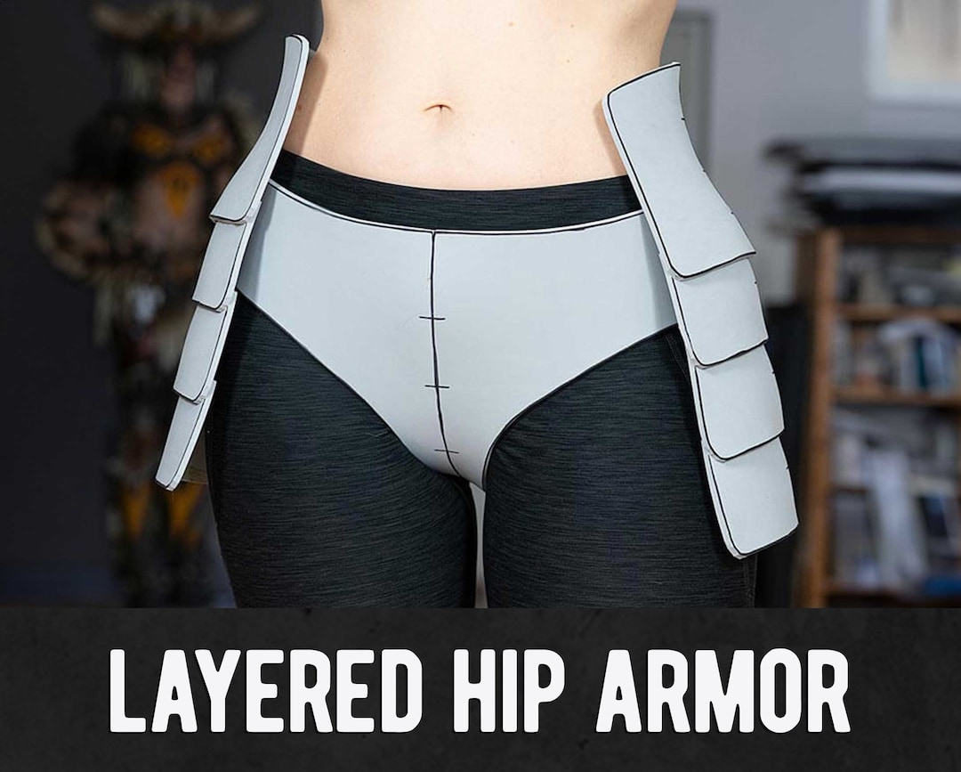Layered Hip Armor Pattern - Digital Download | PDF - Etsy