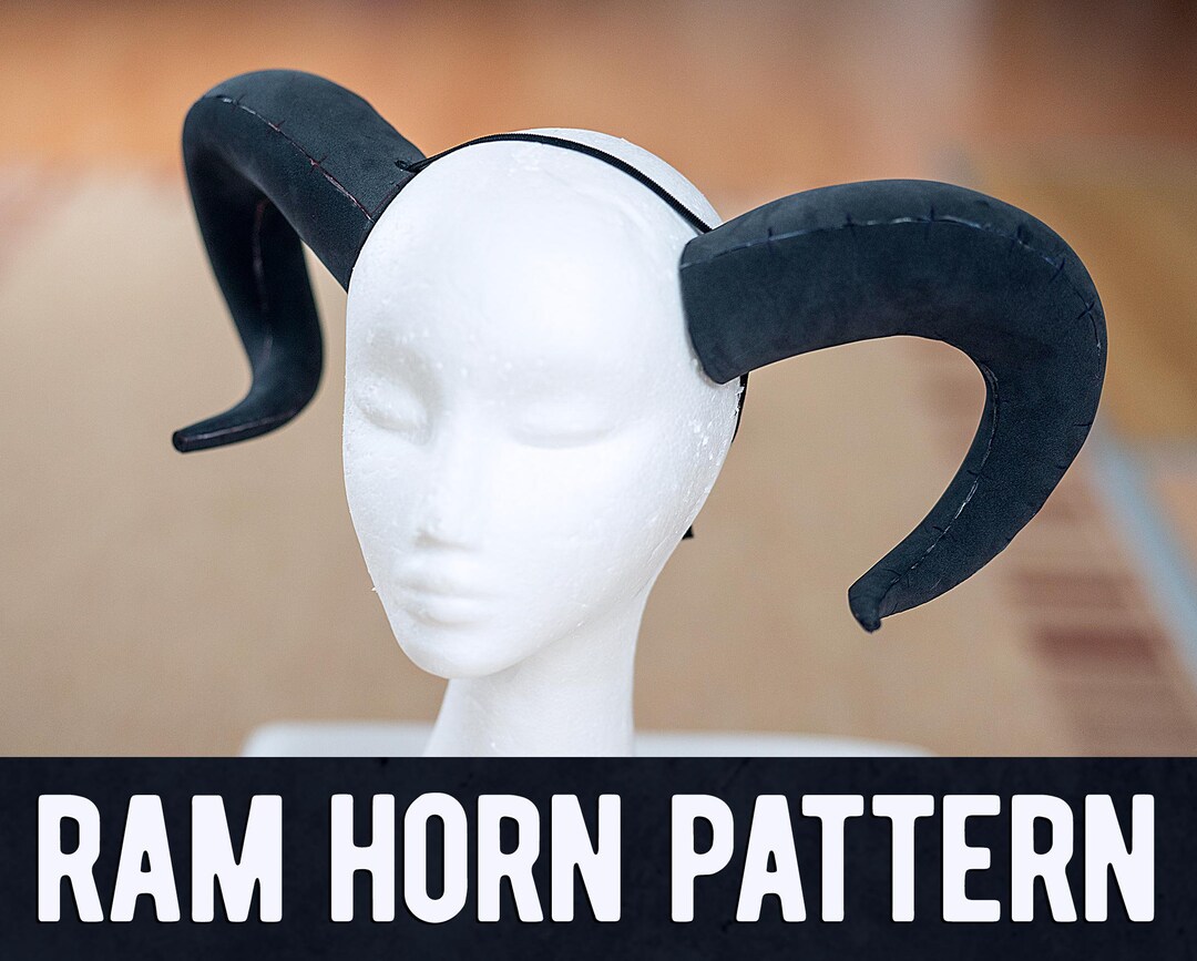 Ram Horn Foam Pattern Digital Download PDF - Etsy