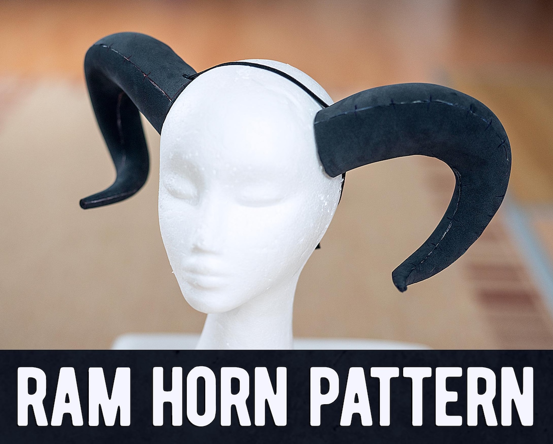 Ram Horn Foam Pattern Digital Download PDF - Etsy