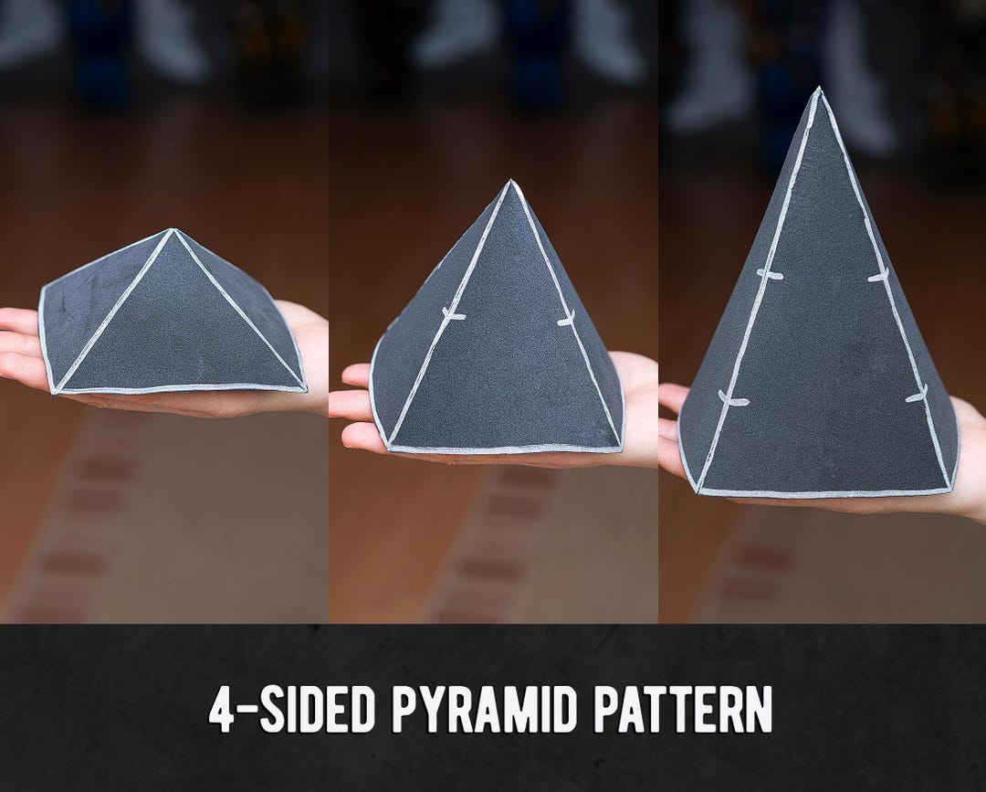 Four-sided Pyramid Pattern - Digital Download | PDF - Etsy