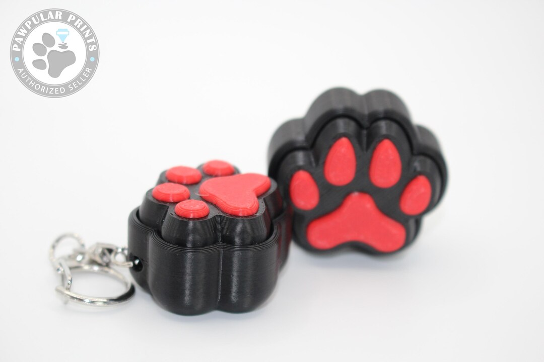 Fidget Dog/cat Paw Clicker - Single Keyboard Switch, Customizable - Etsy