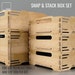 Snap & Stack Stackable Box Set | CNC and Laser Cut Files Digital ...