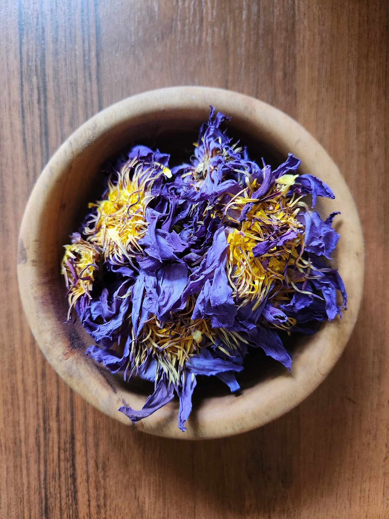 Blue Egyptian Lotus and Butterfly Pea Flower Blend Organic Herbal Tea ...