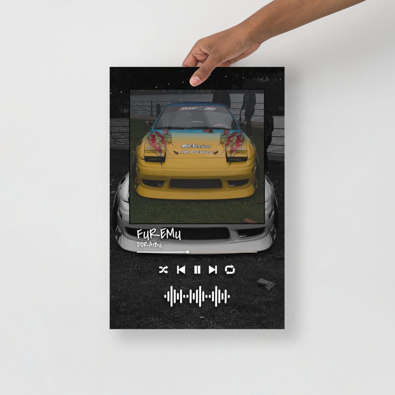 Flame Drive - JDM Car Poster - Etsy