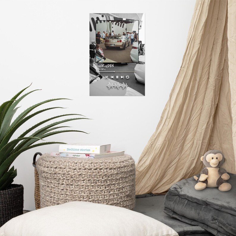 Golden Battle - JDM Car Poster - Etsy