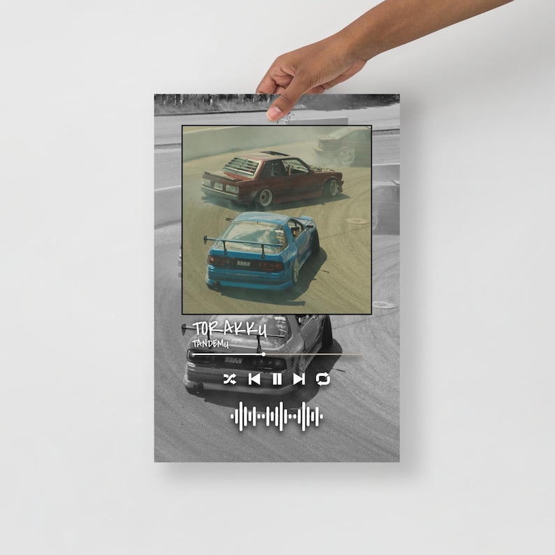 Track Tandem - JDM Car Poster - Etsy