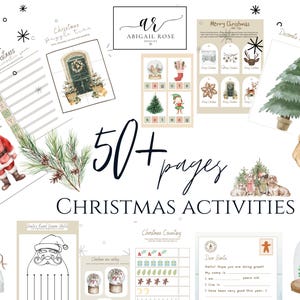 Christmas Activity Pack - School Activity Sheets - Christmas Worksheets ...