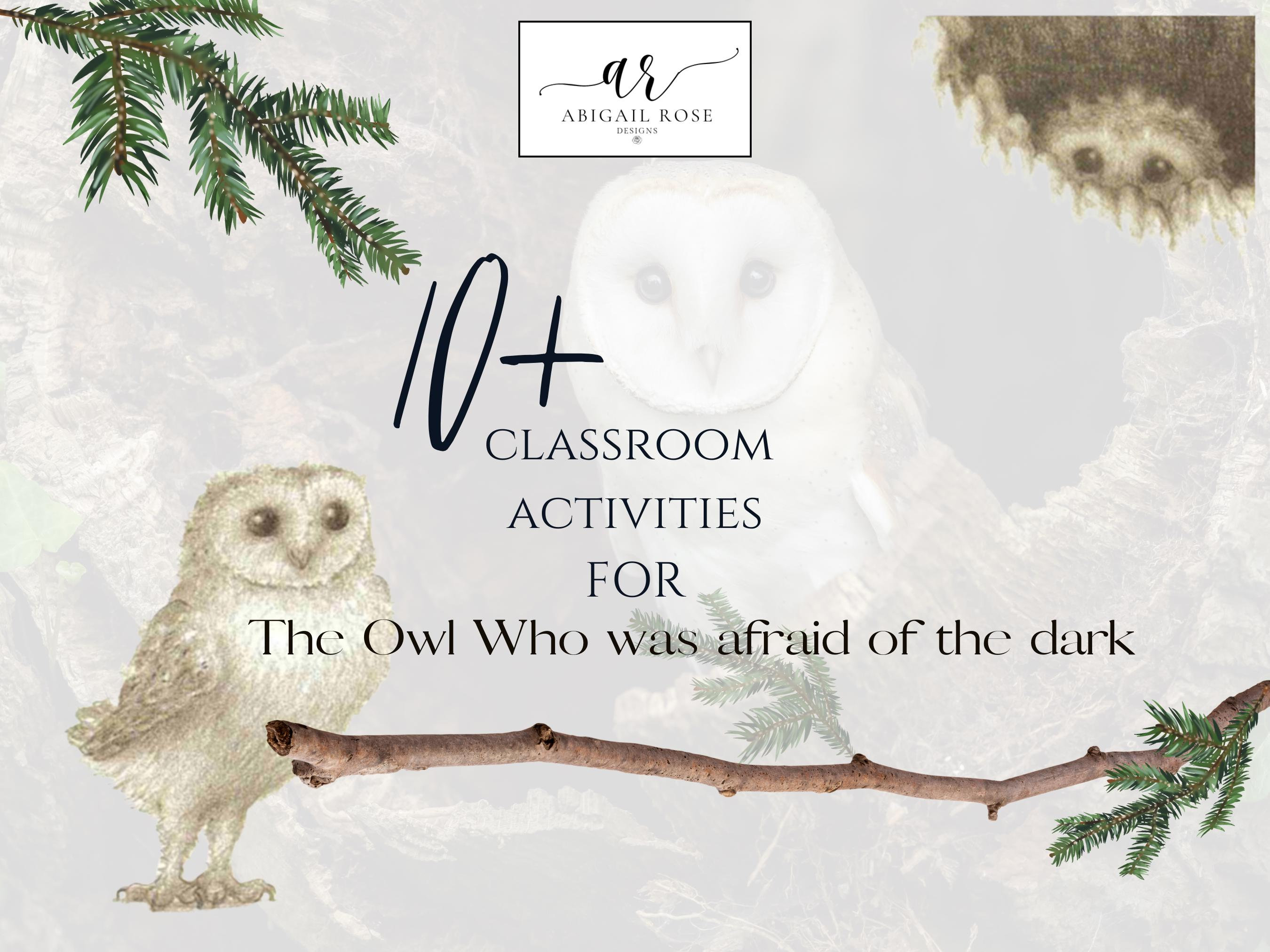 DIGITAL the Owl Who Was Afraid of the Dark Classroom Resources School ...