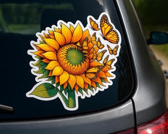 Daisy Flower | UV Resistant, Waterproof Vinyl Decal - Etsy