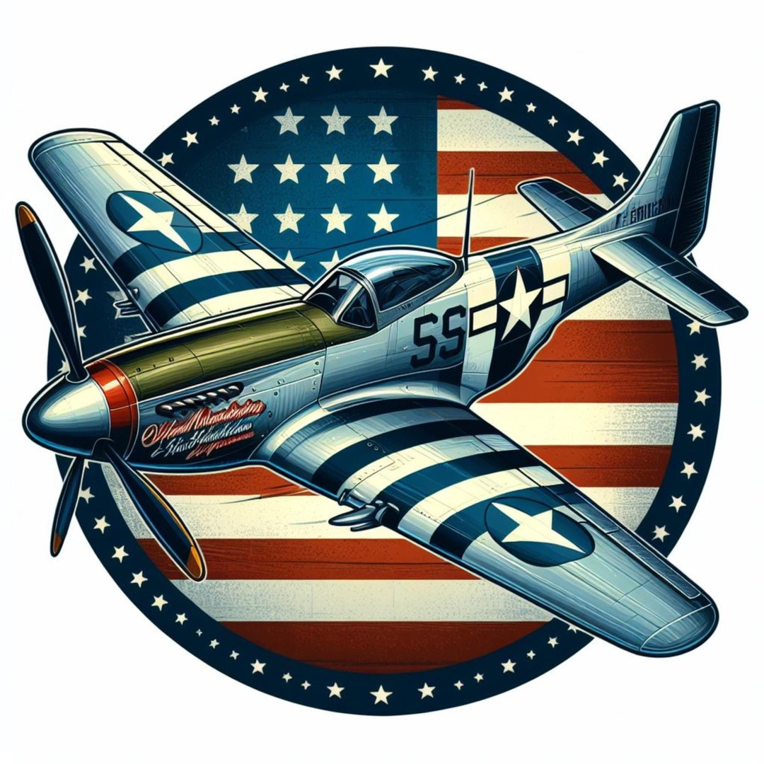Airplane Fighter Sticker | Waterproof, UV Resistant, Vinyl Sticker ...