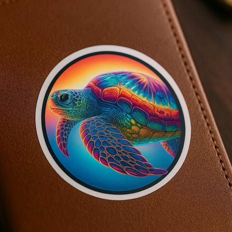 Sea Turtle Decal - Etsy