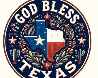 State of Texas and Flag Waterproof, UV Resistant, Vinyl Sticker Decal ...