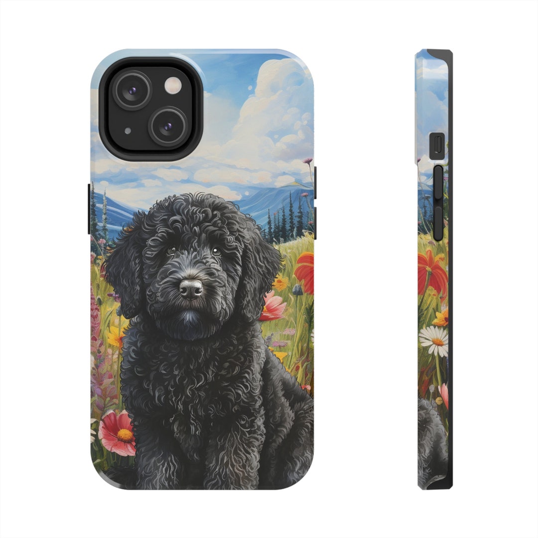 Black Labradoodle iPhone 14 Cases, Goldendoodle Gifts, Dog Mom Phone ...