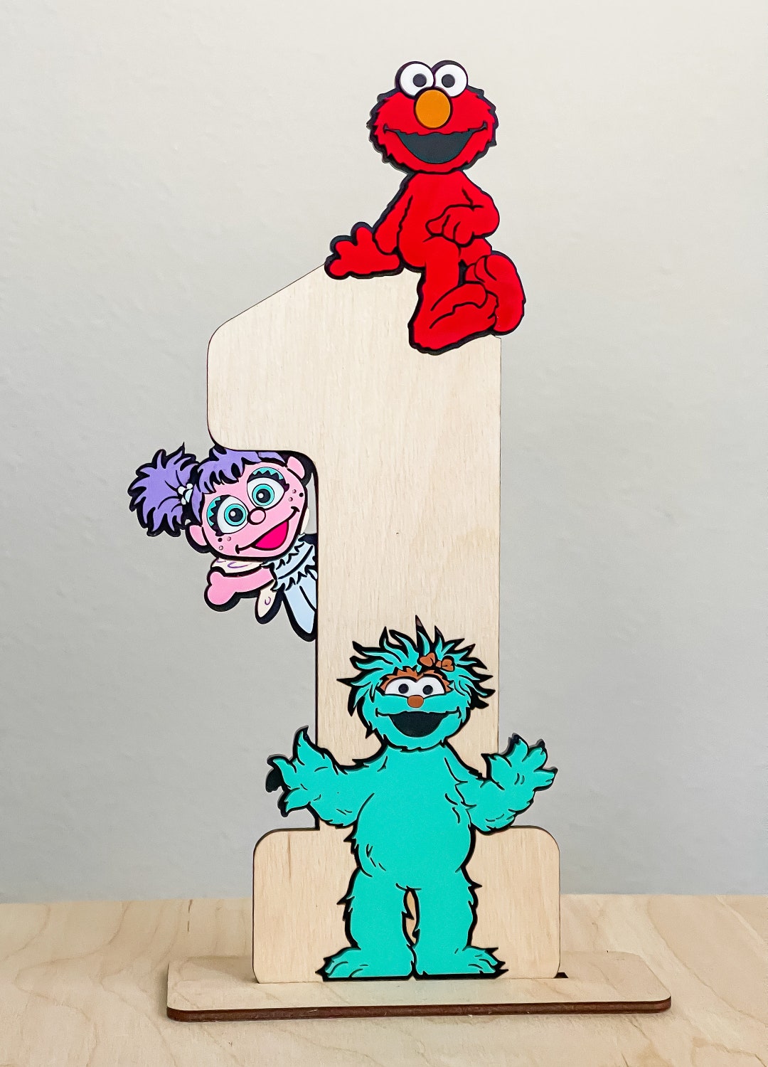 Sesame Street Table Decor, Elmo Party Decor, Sesame Street Party Decor ...