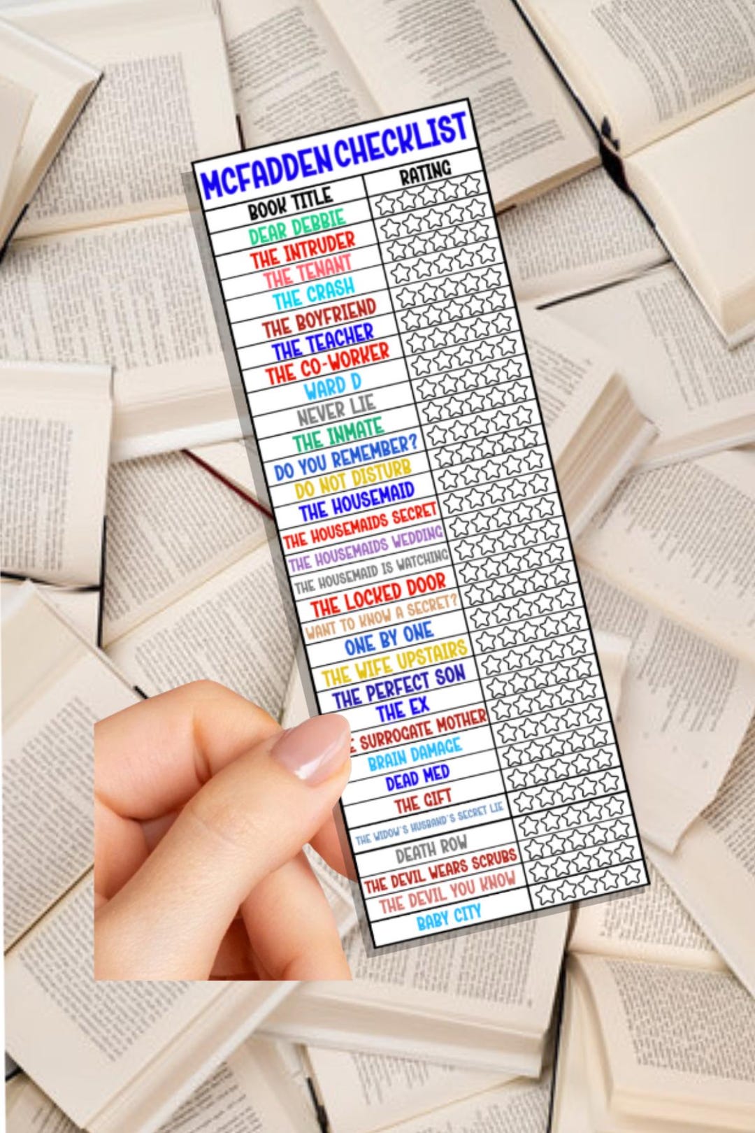 Freida Readah Bookmark (mark Your Reading Journey) - Etsy