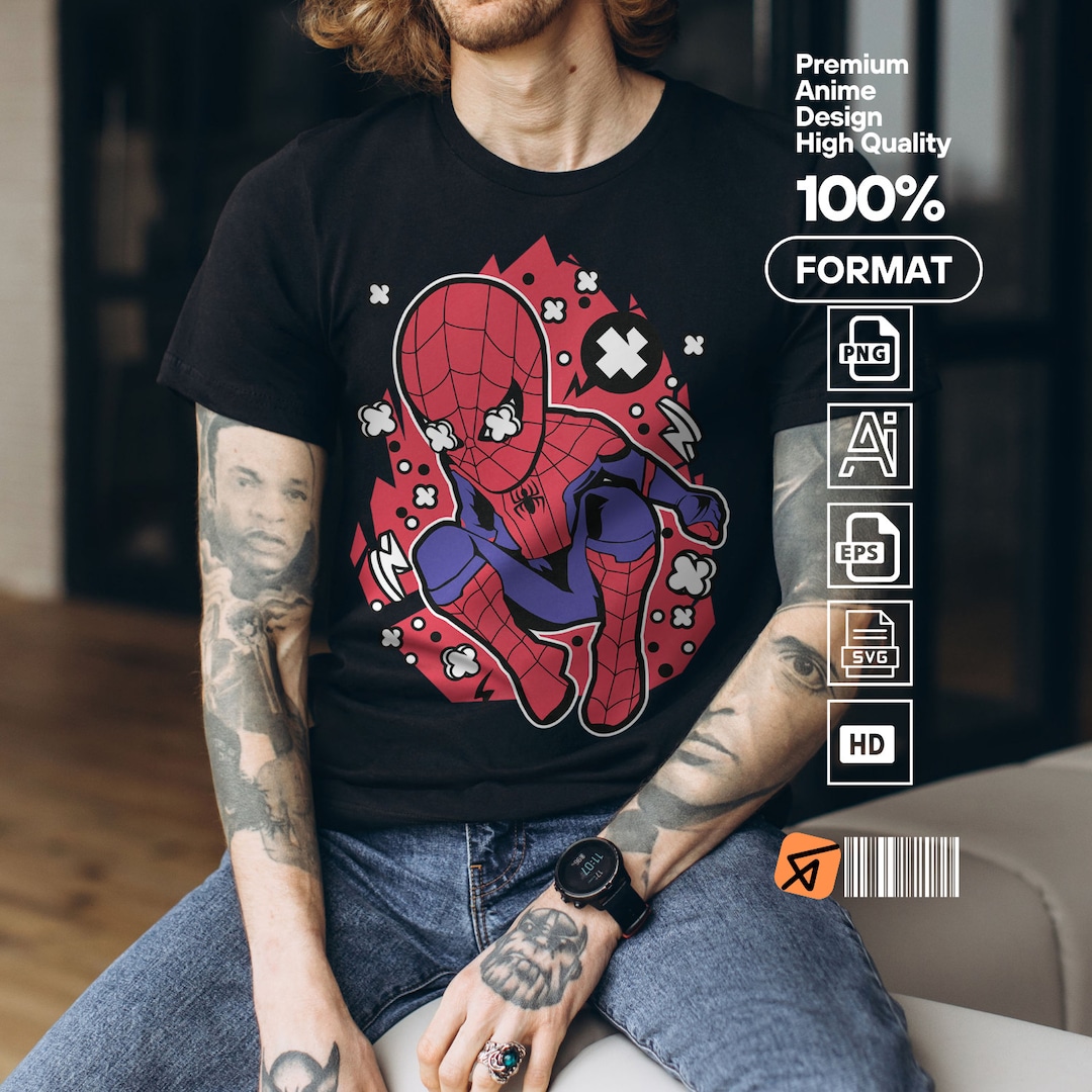 Anime Vector Premium HD High Quality Files Ready for DTF - Etsy