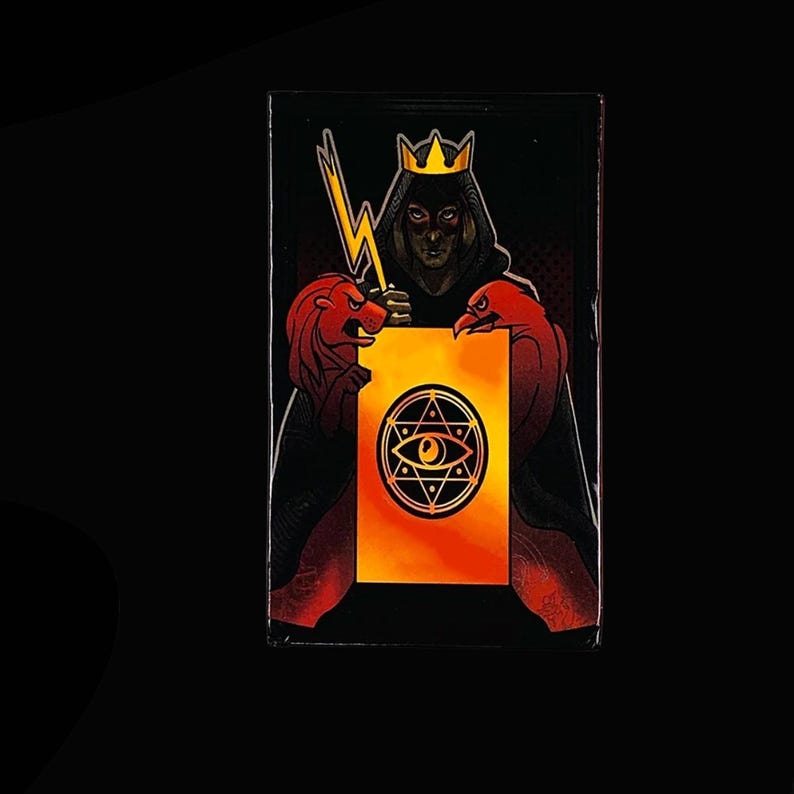 Russian Tarot Card Deck • Family Divination Game With Guidebook - Etsy