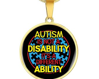 Autism Awareness It's Not a Disability is a Different Ability PNG ...