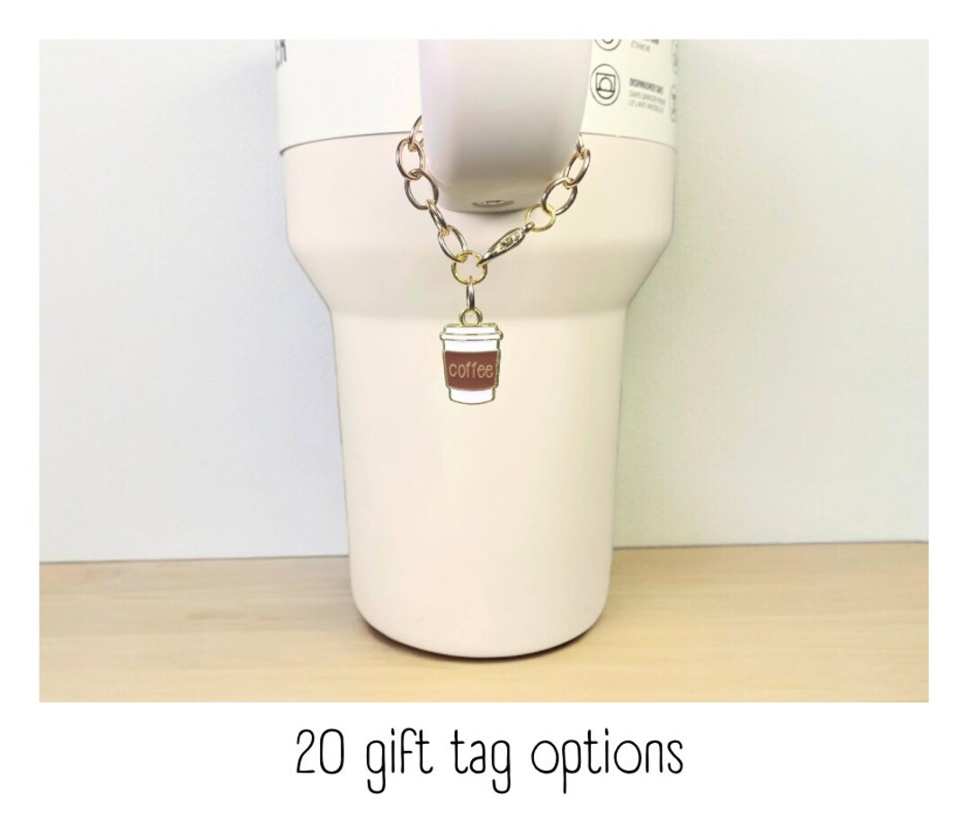 Tumbler Charm - Coffee - Handle Charm - Stanley - Hydrojug - Owala ...