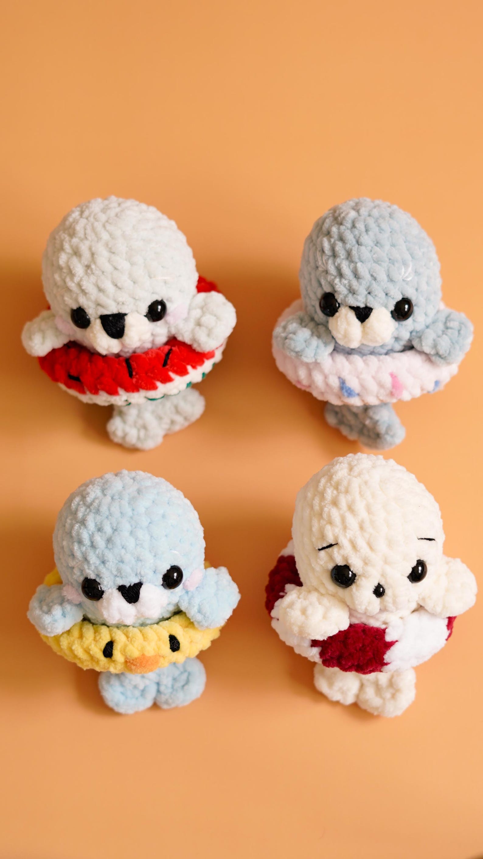 Crochet Pattern Bundle: Susan the Seal & Walter the Walrus | No-sew ...