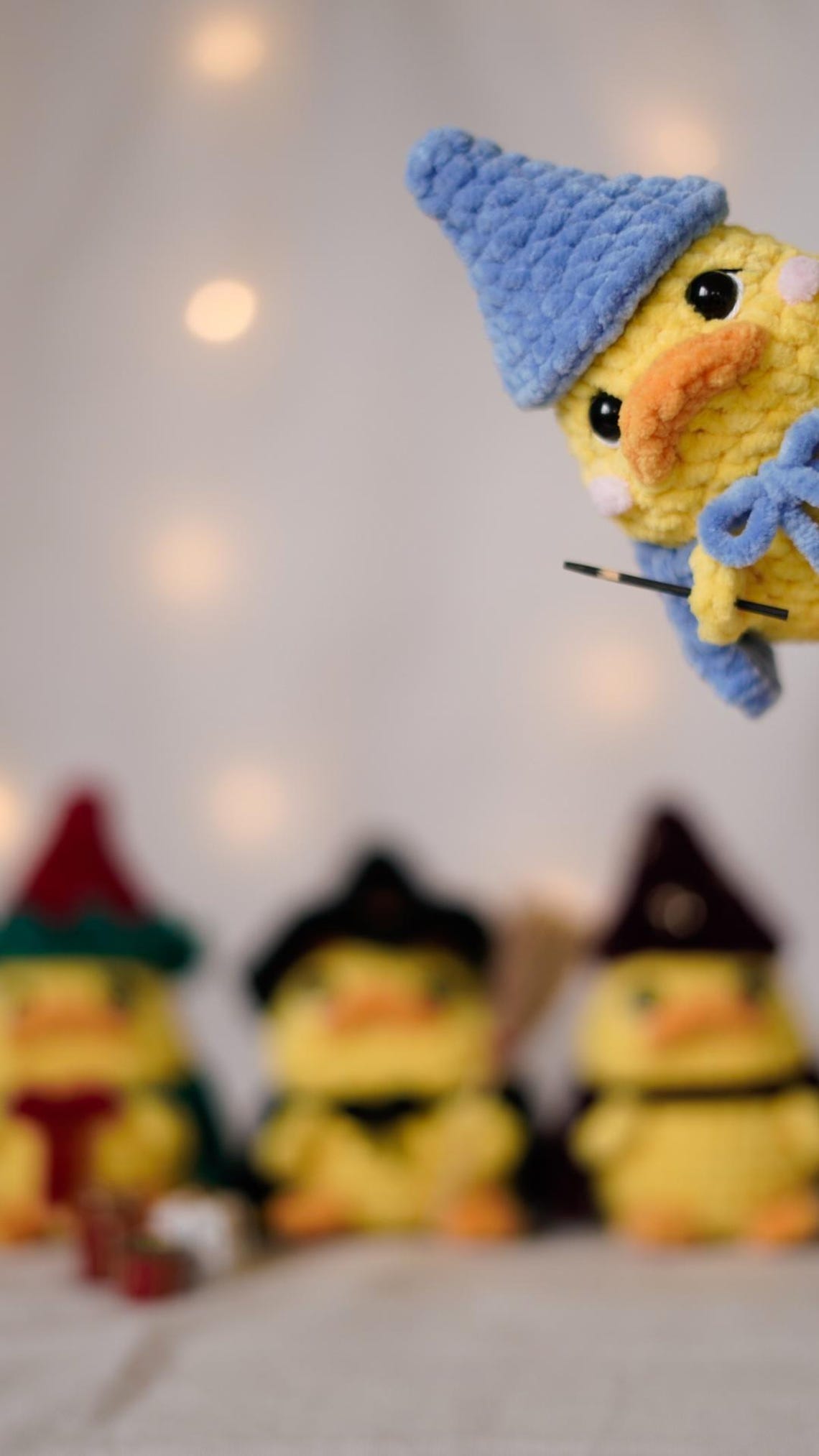 Barry Chickini Crochet Pattern | No Sew Amigurumi Chick With Wizard ...