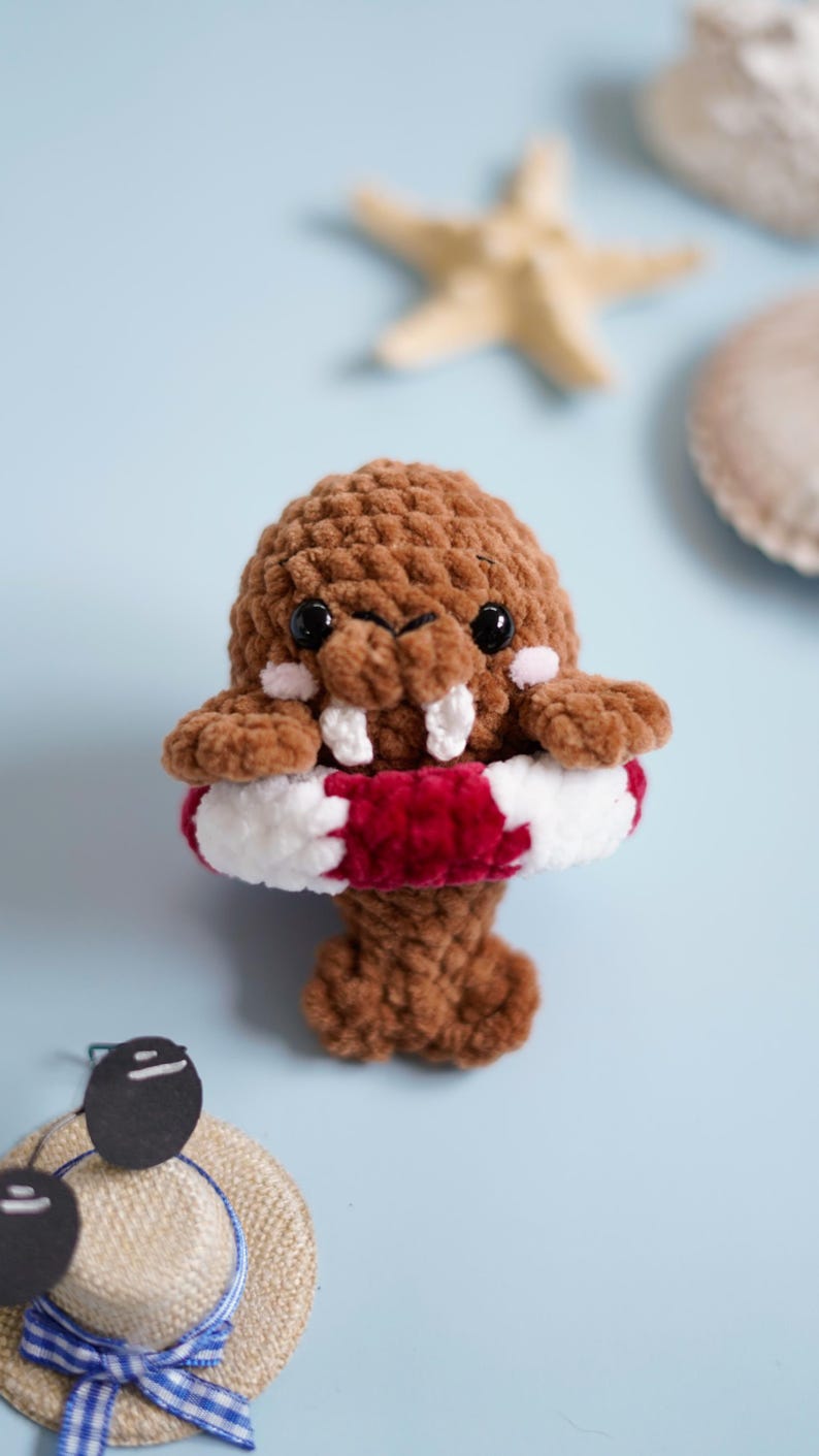 Crochet Pattern Bundle: Susan the Seal & Walter the Walrus | No-sew ...
