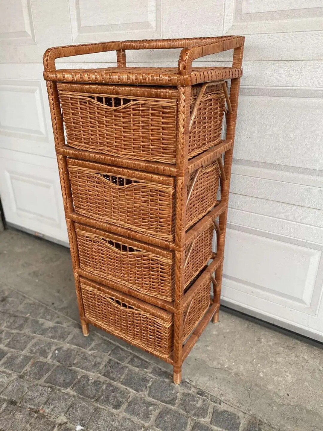 Wicker Chest of Drawers Rattan Dresser Ecofriendly Rattan Furniture ...