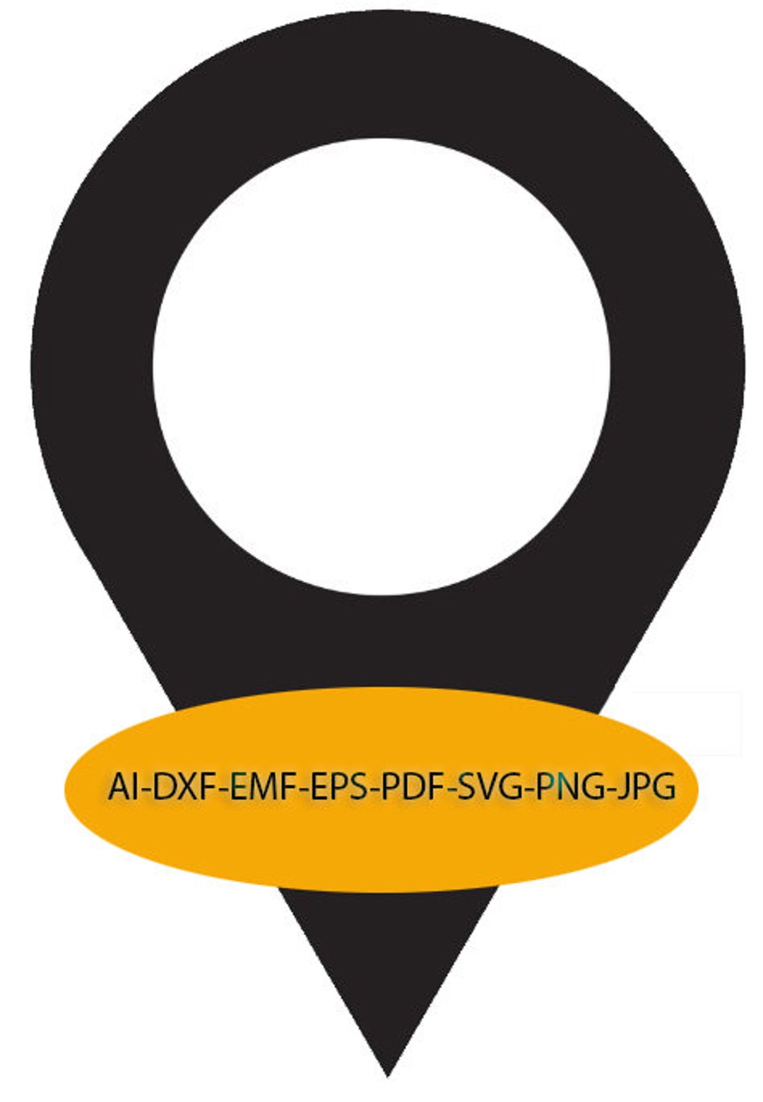 Location Pin SVG Files Pin SVG Cut Files Map Point Marker - Etsy Australia