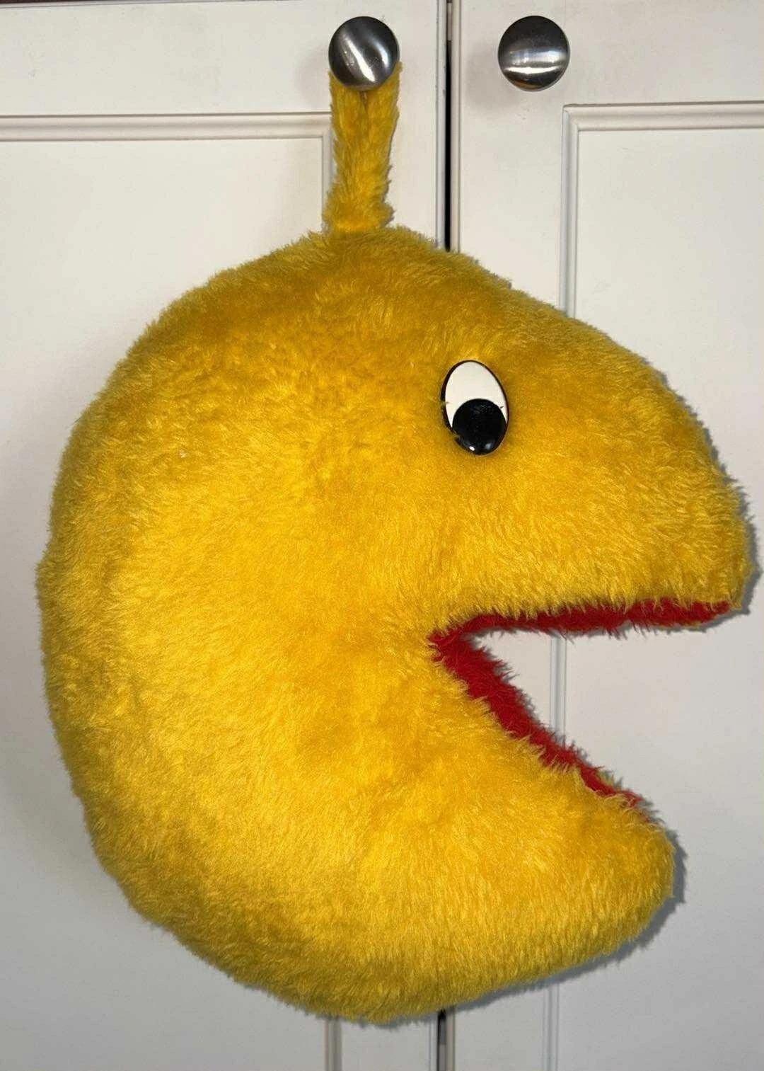 1980’s PAC-MAN Plush Arcade Toy Vintage Carnival Prize 14 Inch - Etsy