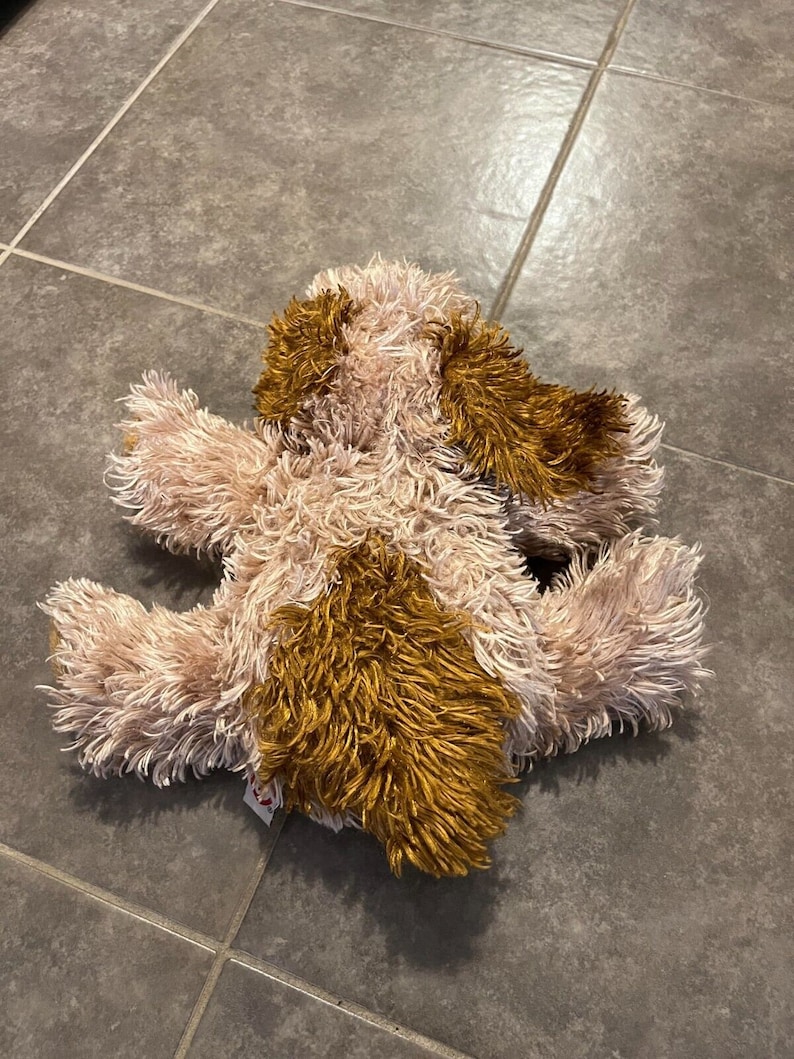 TY Fiddle Dog Floppy Shaggy Tan Brown Plush Stuffed Animal - Etsy