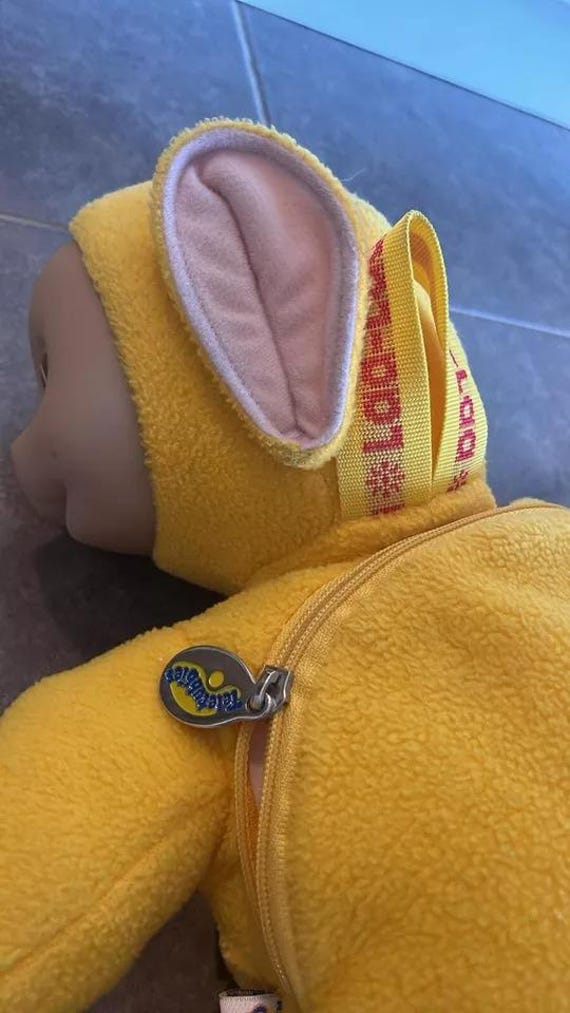 Vintage 1995 Teletubbies LaLa Backpack - Gem