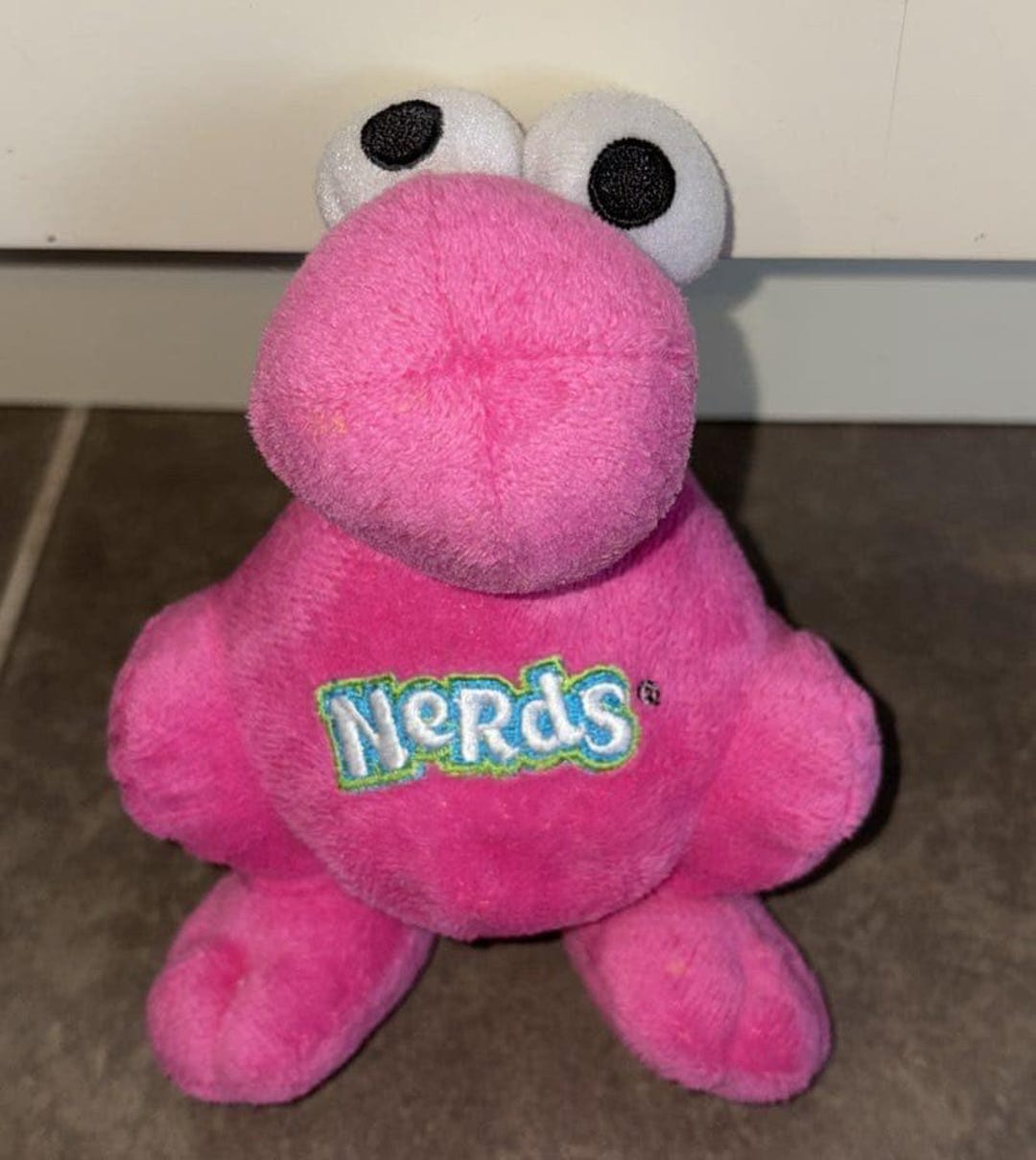 Nerds Candy 7 Plush Pink Stuffed Animal Soft Toy Character Nerd - Etsy