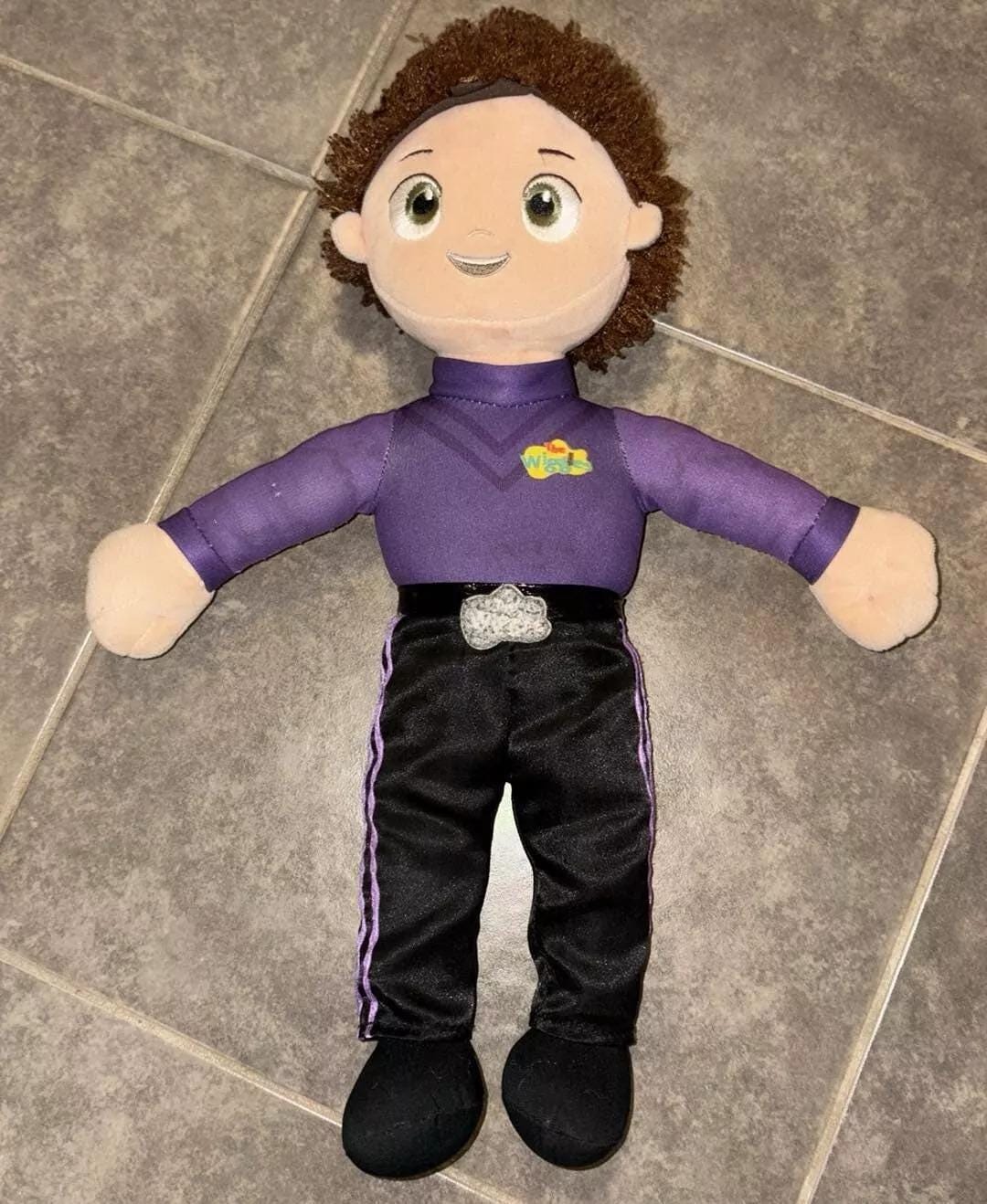 The Wiggles Singing Soft Doll Lachy Purple Wiggle 15" - Etsy