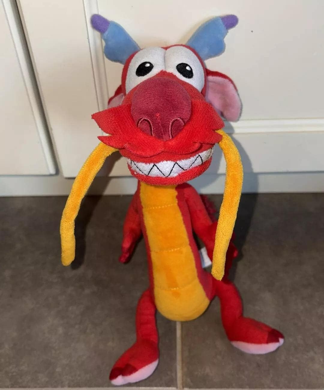 Disney Mulan Mushu Dragon Plush Doll Toy 12 - Etsy