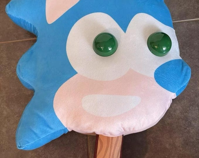 Sonic the Hedgehog Ice Cream Popsicle Plush 18" - Etsy
