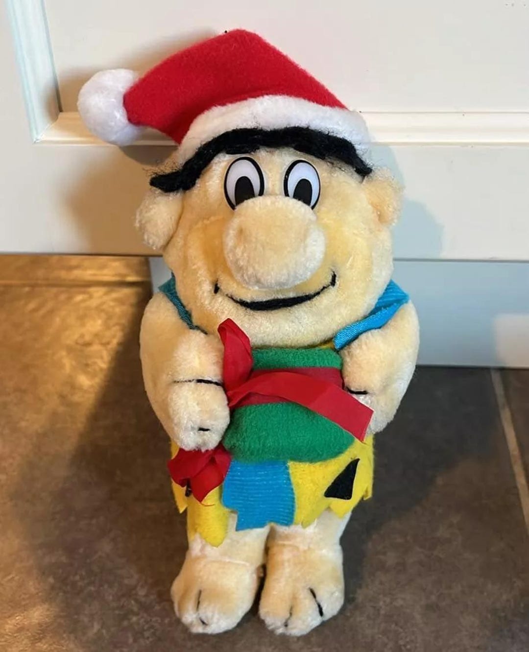 Flintstones 1989 Nanco Stuffed Christmas Plush Toy Fred Flintstone 7 ...