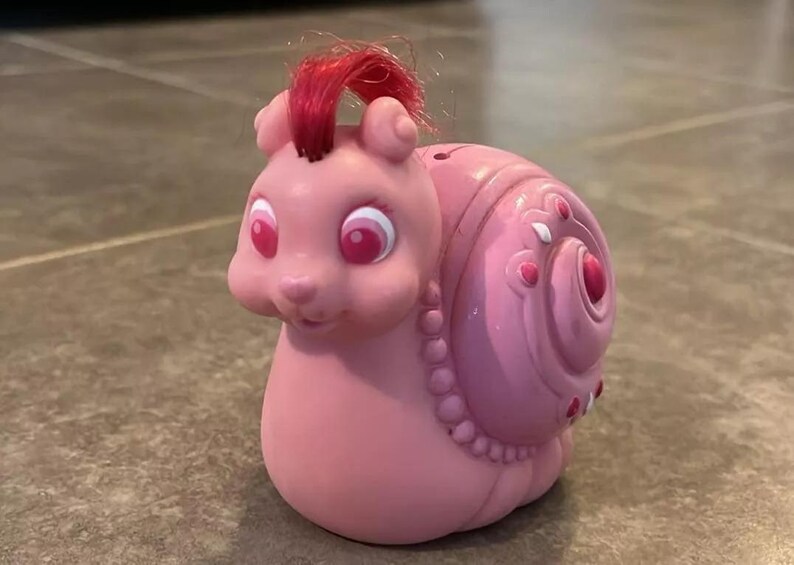 Vintage 1987 Tonka Keypers Pink Snail Baby Pearl - Etsy
