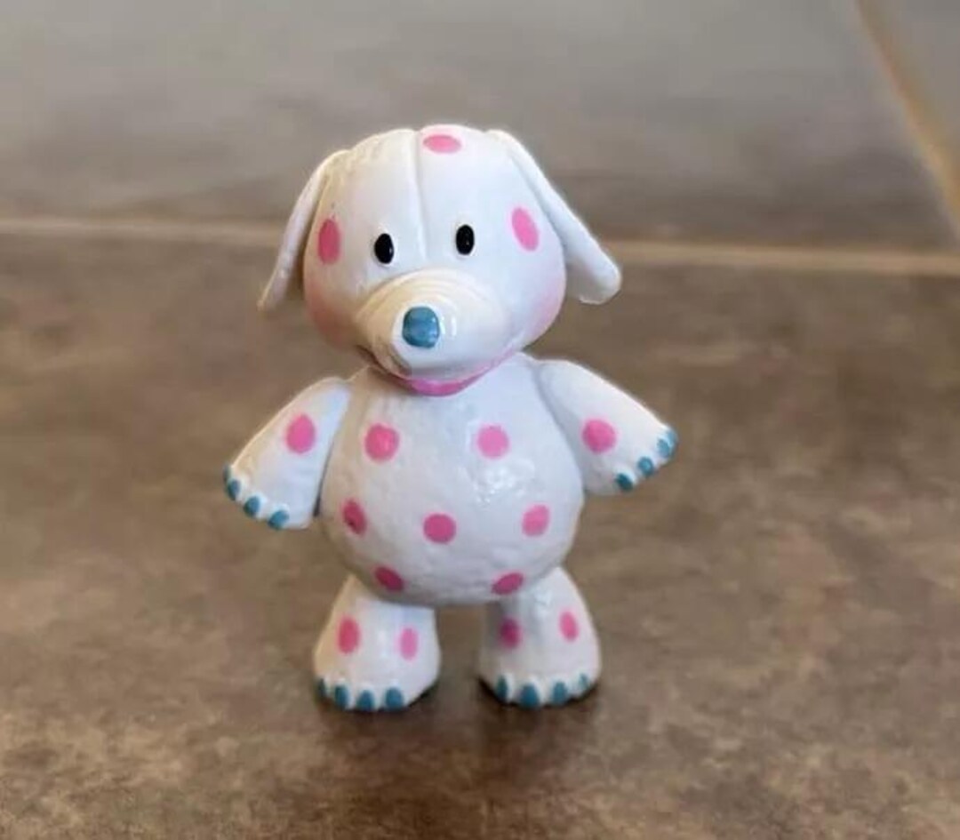 Pink Spotted Elephant Plastic Figure Island Misfit Toy Rudolph Playing ...