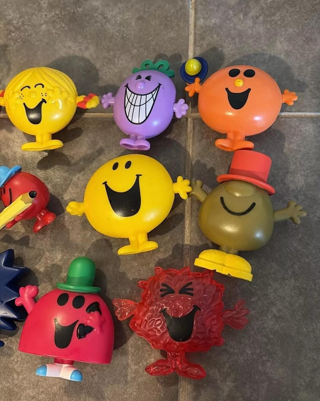 Mcdonalds Mr Men Little Miss Action Figure Lot 11 Toys Included - Etsy