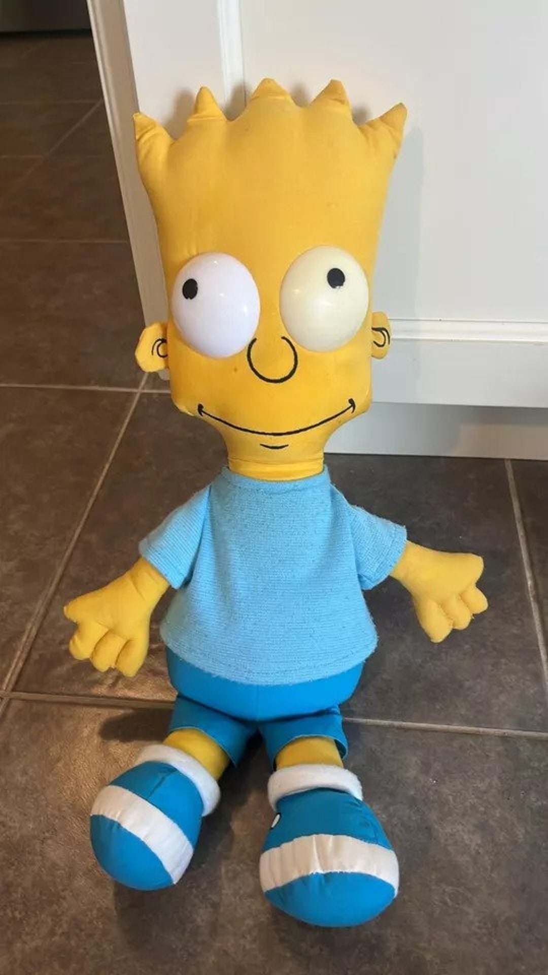 1990 Vintage the Simpsons Bart Simpson Plush Toy 17" Inch READ - Etsy