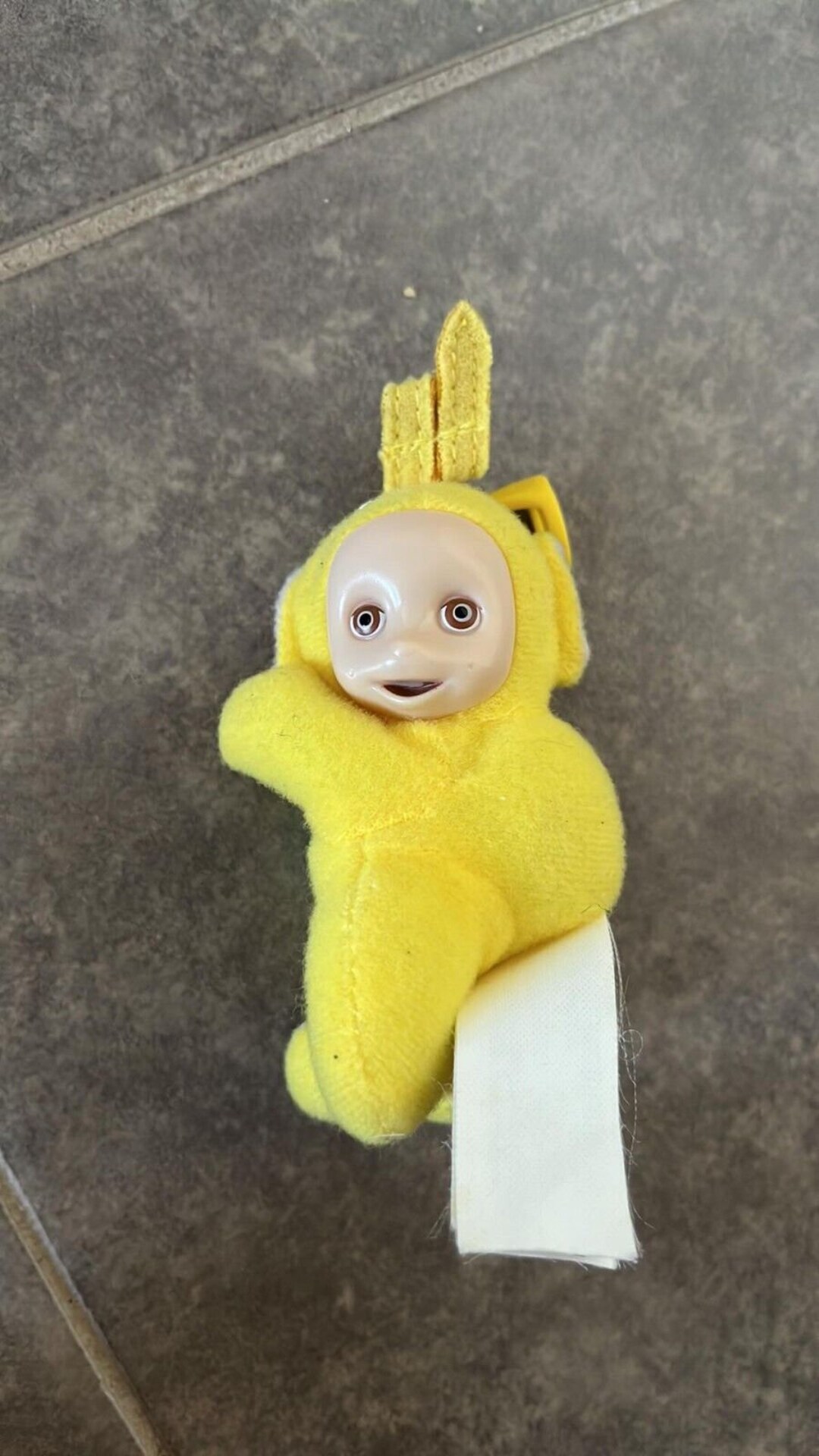 Teletubbies Lala Soft Keychain Yellow Plush Burger King - Etsy