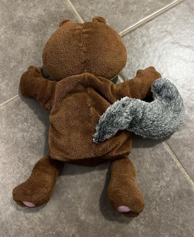Scaredy Squirrel Hand Puppet Brown Plush Storytime Playtime 10 - Etsy
